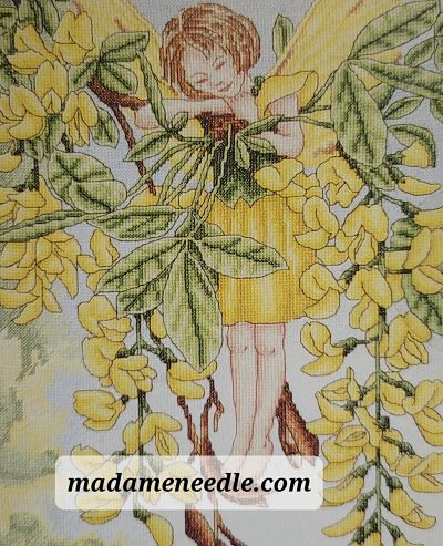 DMC Flower fairies The Laburnum fairy PC108